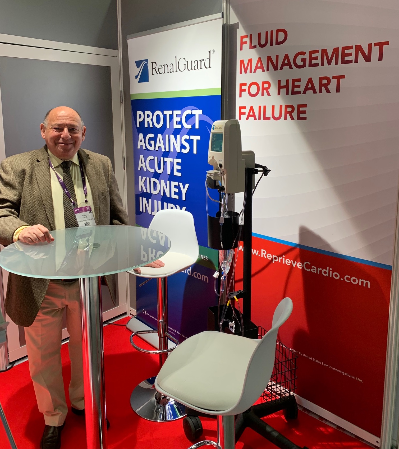 RenalGuard at EuroPCR 2019